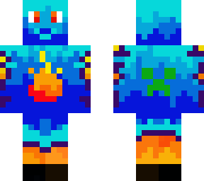 Lava & water | Minecraft Skin