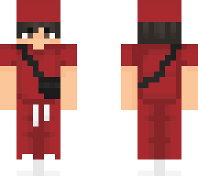 Red E-boy | Minecraft Skin
