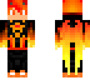 Red fire | Minecraft Skin