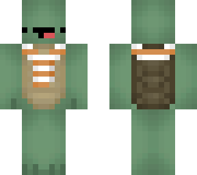 Slightly updated derp turtle | Minecraft Skin