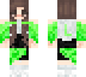 Sylvee lime llamas | Minecraft Skin