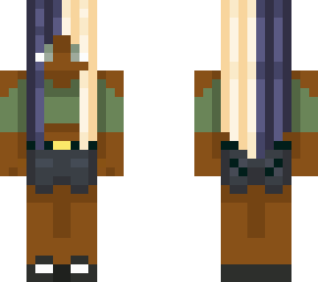 Two tone hair | Minecraft Skin