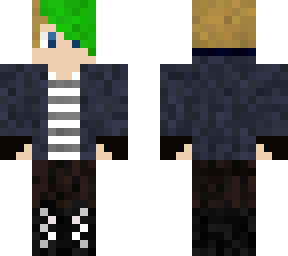 AkiraGaming - Green Undercut | Minecraft Skin