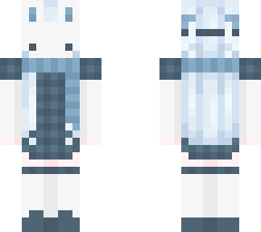 blue bunny mask // rainbow bunny mask collection | Minecraft Skin