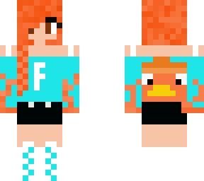 fishy girl | Minecraft Skin
