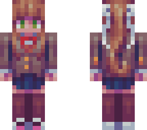 Just Monika | Minecraft Skin
