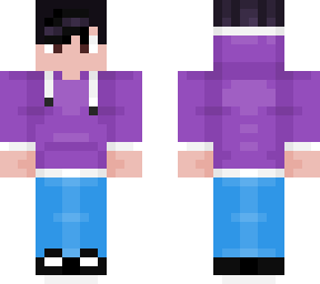 Purple Hoodie | Minecraft Skin