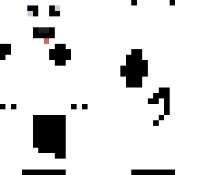 White Spotted Dog (Made For Contest) | Minecraft Skin
