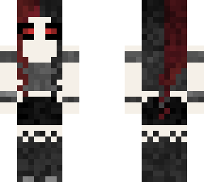 black hair goth girl | Minecraft Skins
