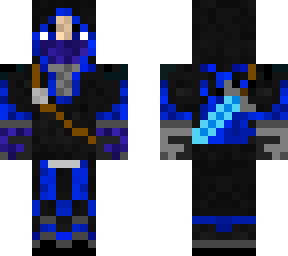 Blue Assassin | Minecraft Skin