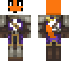 Fox knight (astora knight skin edit) | Minecraft Skin