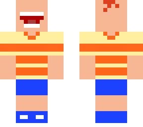 Front Facing Phineas | Minecraft Skin