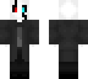 gaster undertale | Minecraft Skin