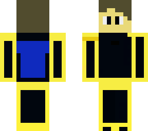 Golden suited boy | Minecraft Skin