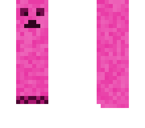 pink creeper | Minecraft Skin