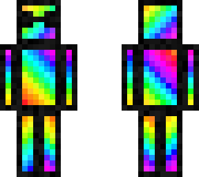 Rainbow guy | Minecraft Skin