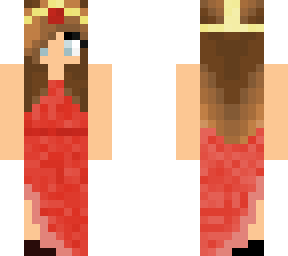 queen red dress | Minecraft Skins