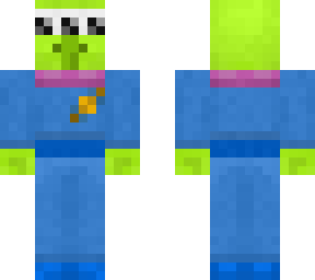 villager green alien | Minecraft Skin