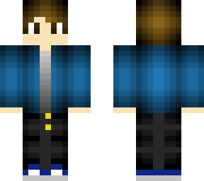 blue jacket | Minecraft Skin