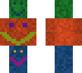 Colorful Smiley Guy | Minecraft Skin
