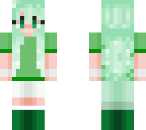 Green girl | Minecraft Skin