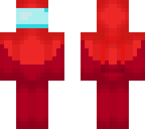 Red Crewmate | Minecraft Skin