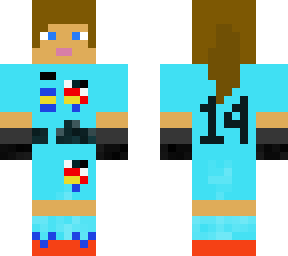 Adelaide United Female Goalie | Minecraft Skin