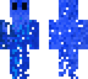 blue gost | Minecraft Skin