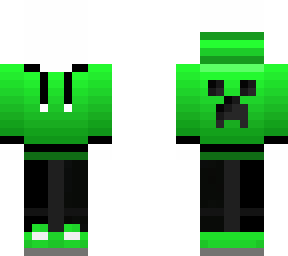 Creeper Outfit Base | Minecraft Skin