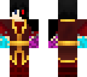 firebending dark spirit | Minecraft Skin