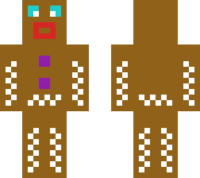 gingy now with body and outer layer | Minecraft Skin