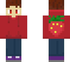 Strawberry Boy | Minecraft Skin