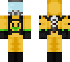 The Radiation Levels Are Unusually high | Minecraft Skin