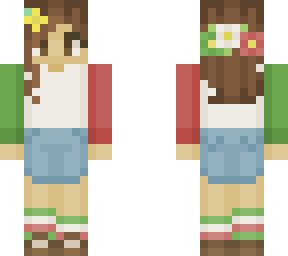 mexican girl | Minecraft Skins