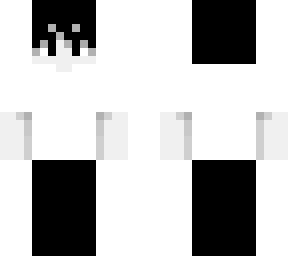 black and white clown | Minecraft Skins