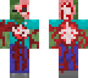 Chest Bursted Corpse | Minecraft Skin
