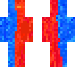 lava and water | Minecraft Skin