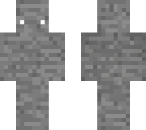 Minecraft stone with face | Minecraft Skin