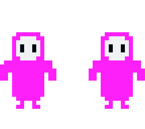 Pink fall guy | Minecraft Skin