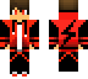 Red gamer boy | Minecraft Skin