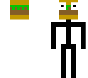 stickman burger | Minecraft Skin