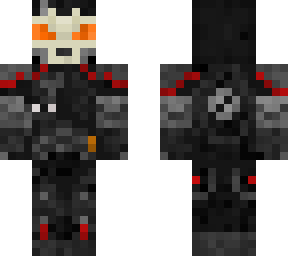 Blackout power armor | Minecraft Skin