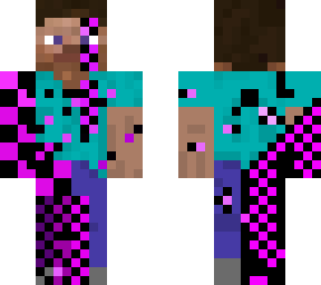 corrupted steve | Minecraft Skin