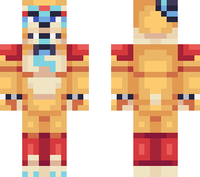 Glamrock Freddy - FNaF: Security Breach | Minecraft Skin