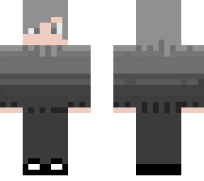 grey steve | Minecraft Skins