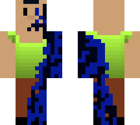 Hamood Corrupted (blue) | Minecraft Skin