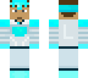 Logdotzip diamond skin | Minecraft Skin