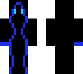 Blue reaper | Minecraft Skin