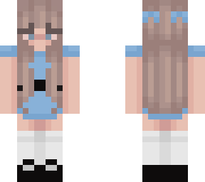 bubbles the powerpuff girl | Minecraft Skin