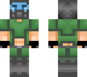 Doomguy Minecraft Skins